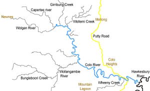 Map - Colo River